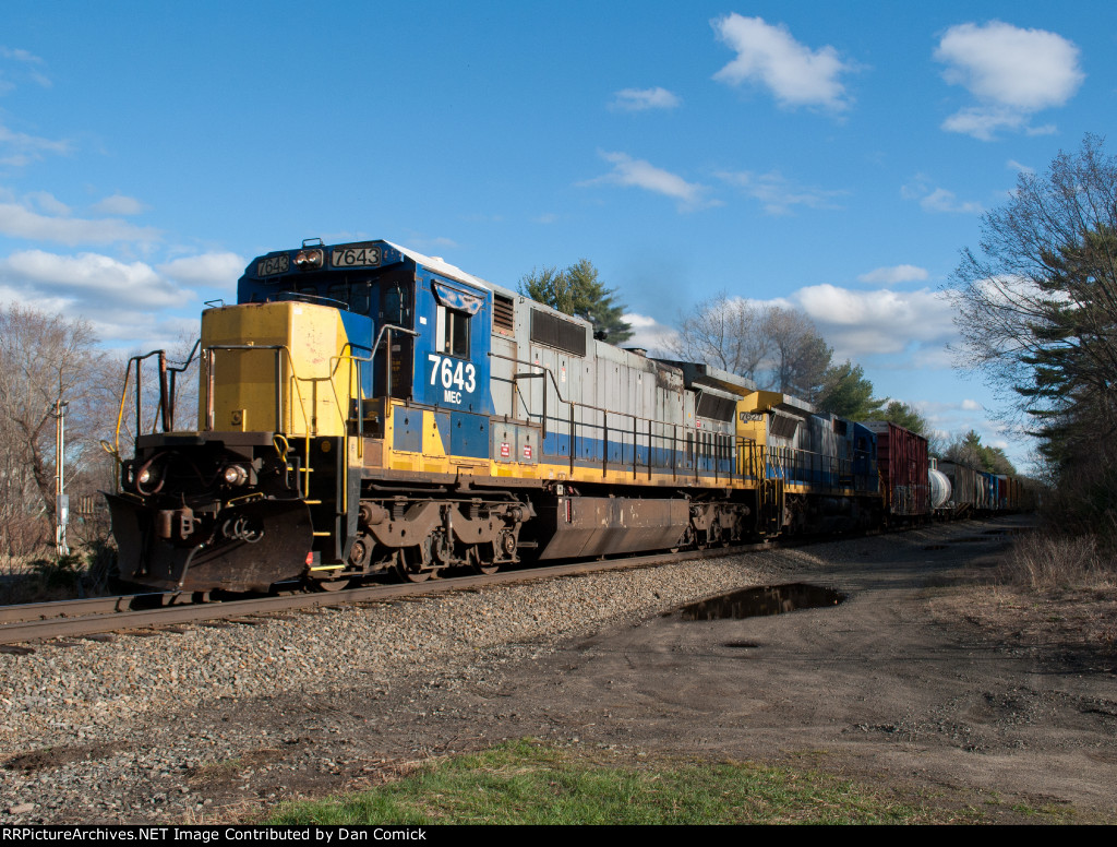 EDPO 7643 at Rockingham Jct.